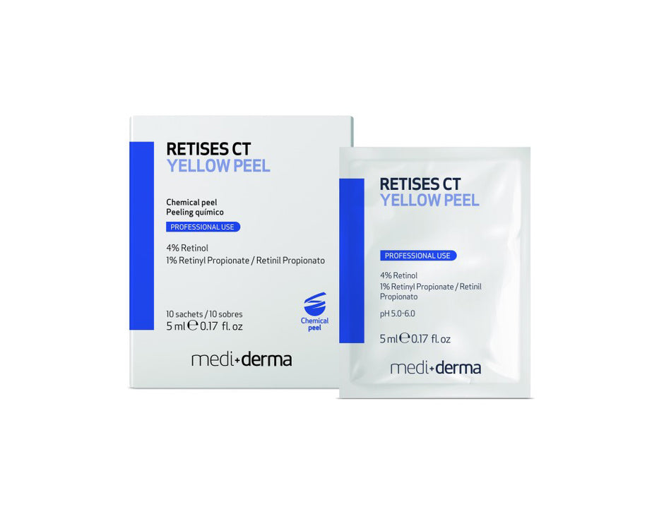 MEDIDERMA RETISES CT YELLOW PEEL 10 STK - astomed.no